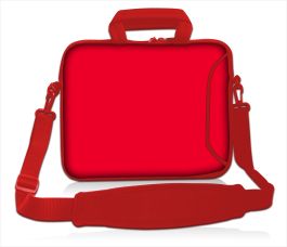 Sleevy 15,6" laptoptas rood